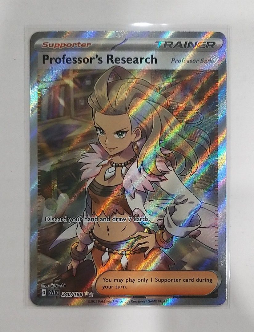 Pokemon Professor Sada, Hobbies & Toys, Toys & Games on Carousell