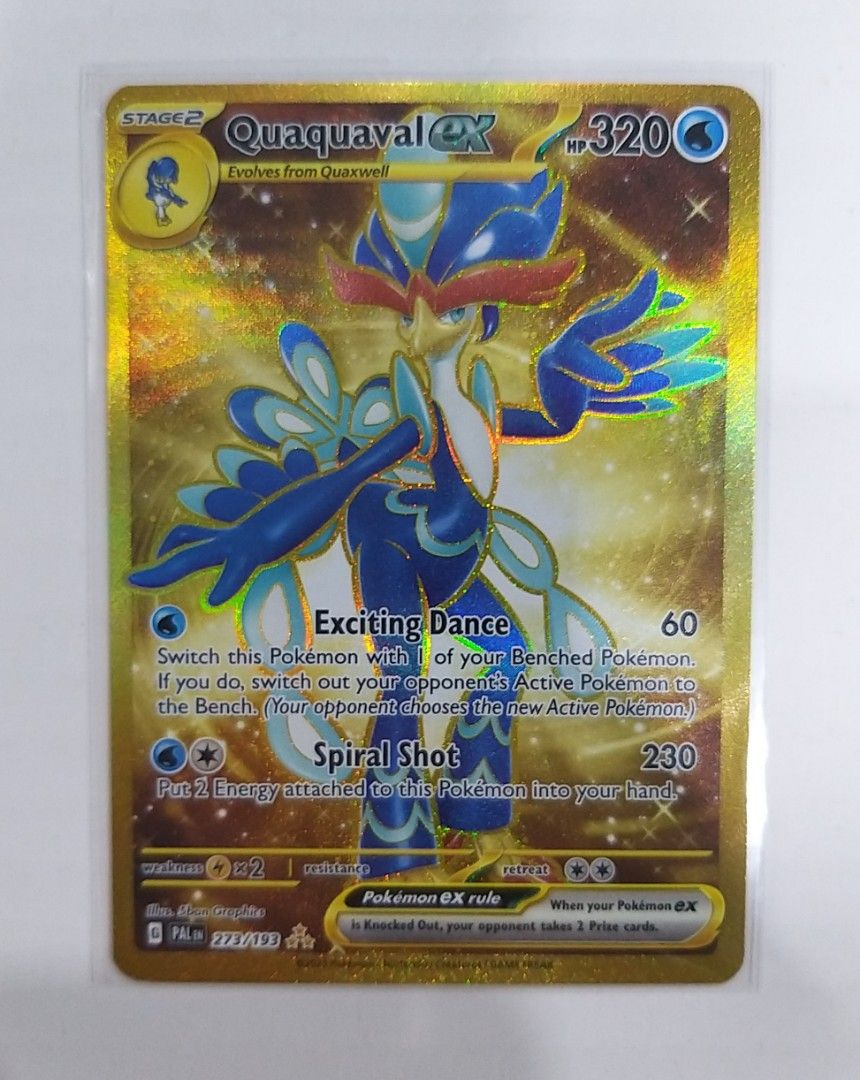 Pokemon Quaquaval Ex, Hobbies & Toys, Toys & Games on Carousell