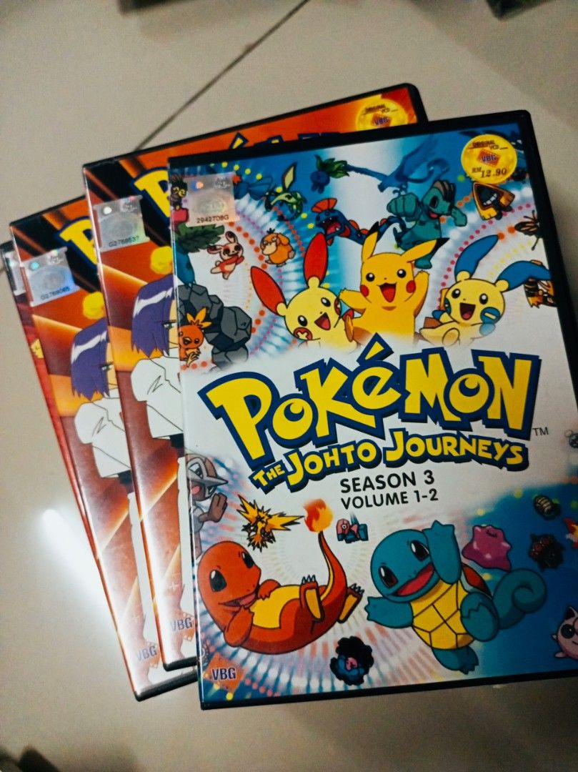 POKEMON Season 3 CD, Hobbies & Toys, Music & Media, CDs & DVDs on Carousell