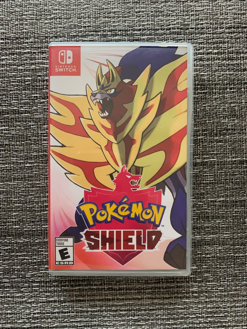 Pokemon Shield Nintendo Switch (Used, can pass as brand new), Video ...