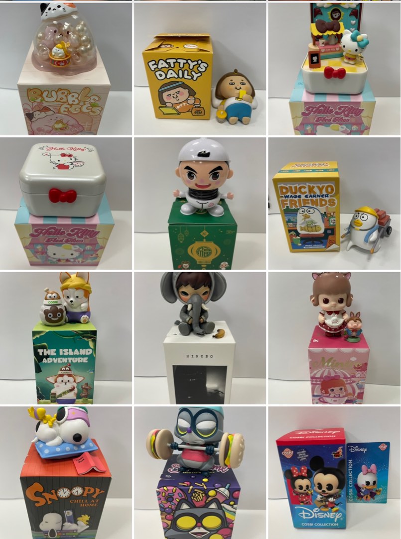 POPMART and other blind boxes - Assorted, Hobbies & Toys, Toys & Games ...