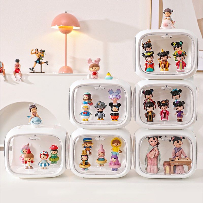 popmart blind box acrylic display case, Furniture & Home Living, Home ...