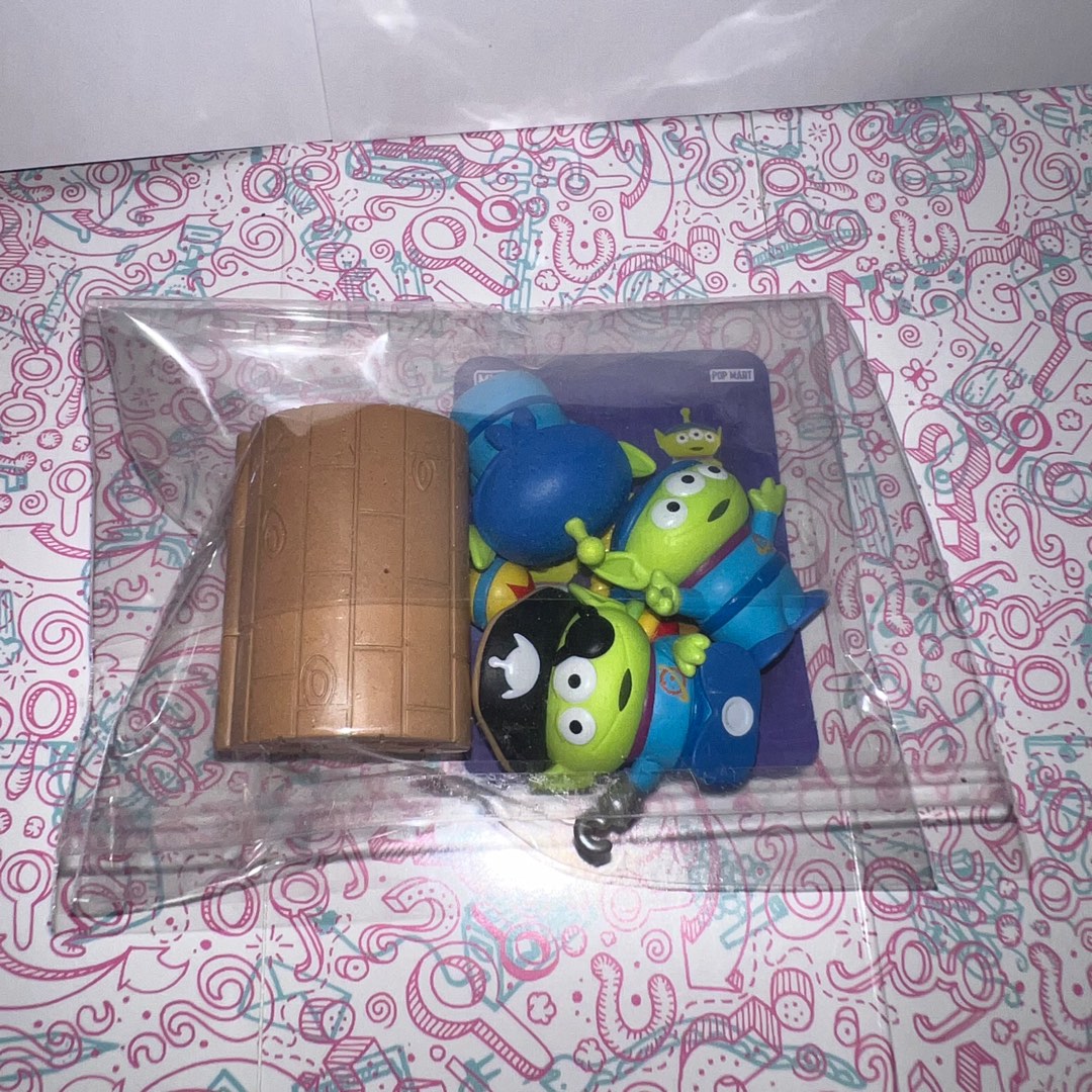 Popmart x Disney Pixar Alien Days (Treasure Hunt), Hobbies & Toys, Toys ...