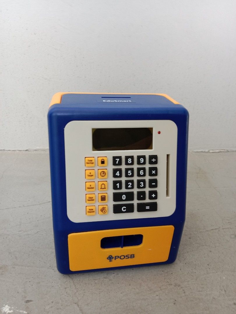Vintage POSB coin bank EduSmart, Hobbies & Toys, Memorabilia ...