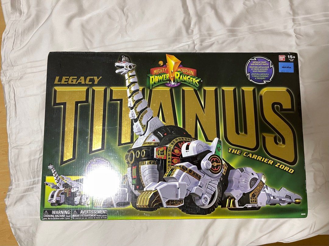 Power rangers legacy megazord dragonzord Titanus ultrazord!! Rare set ...