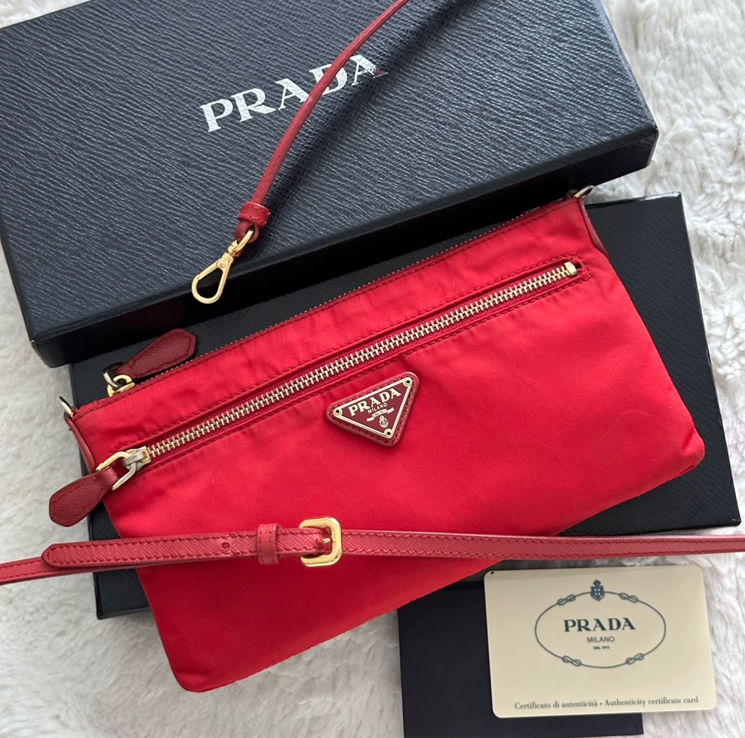 PRADA (Authentic) Small sling bag, Women's Fashion, Bags & Wallets ...