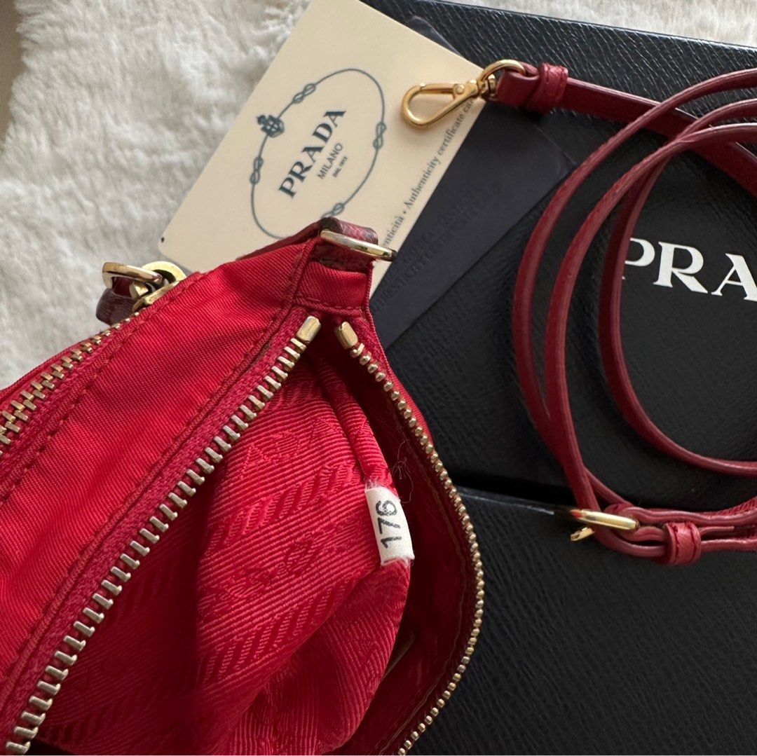 PRADA (Authentic) Small sling bag, Women's Fashion, Bags & Wallets ...
