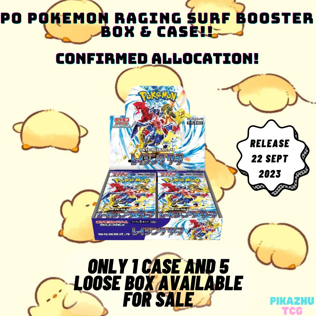INSTOCK!! Pokemon Raging Surf!! Confirmed allocation!/ Ruler of black ...
