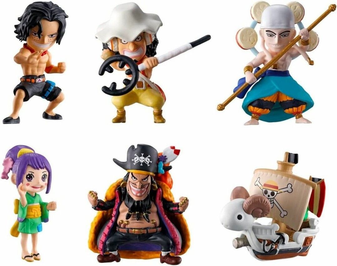 [New] One Piece Gashapon Gachapon Figurines Capsule One Pi No Mi 5th ...