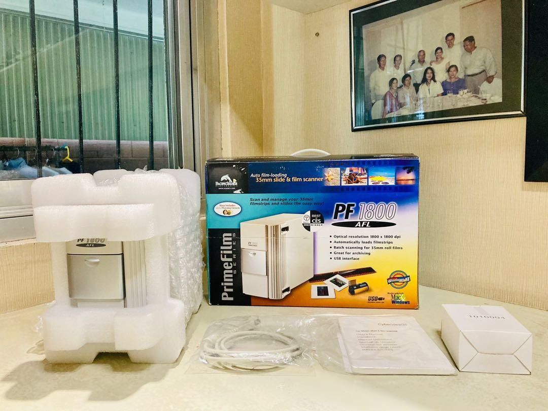 PrimeFilm 1800 AFL 35mm Film Scanner, Photography, Photography ...