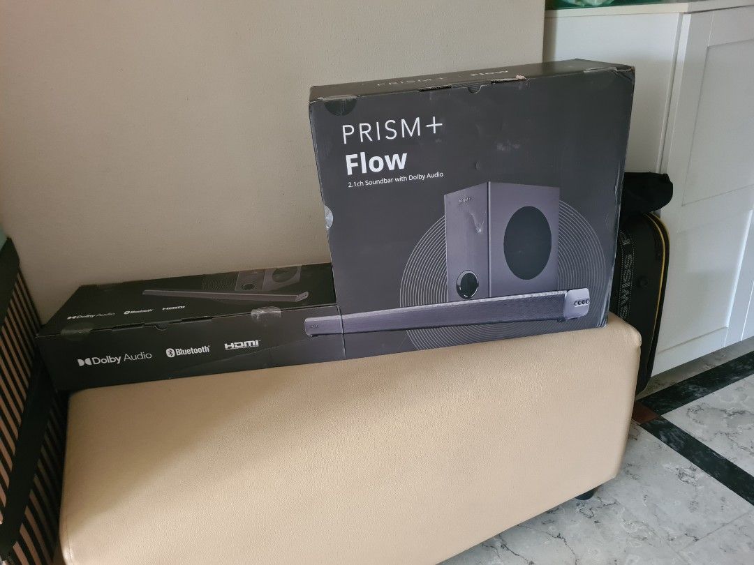 Prism Flow Soundbar, Audio, Soundbars, Speakers & Amplifiers on Carousell
