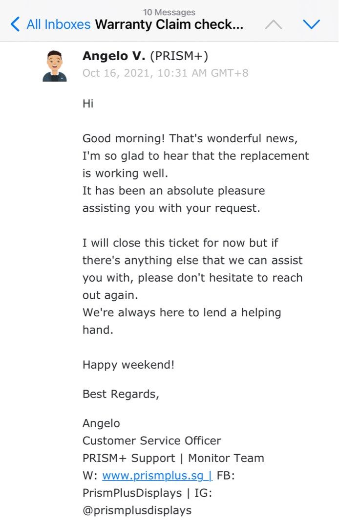 Prism+ P270 27inch 4K IPS display, Computers & Tech, Parts ...