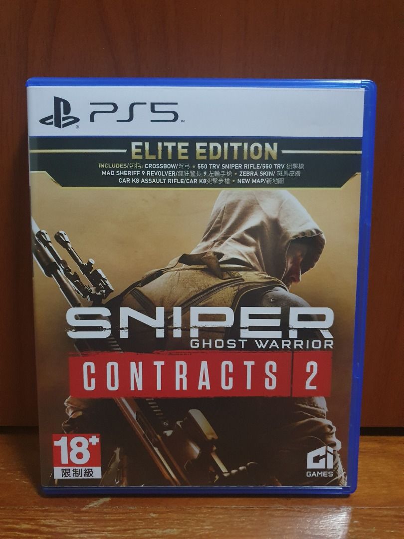PS5 Sniper Contracts 2 Elite Edition, Video Gaming, Video Games ...