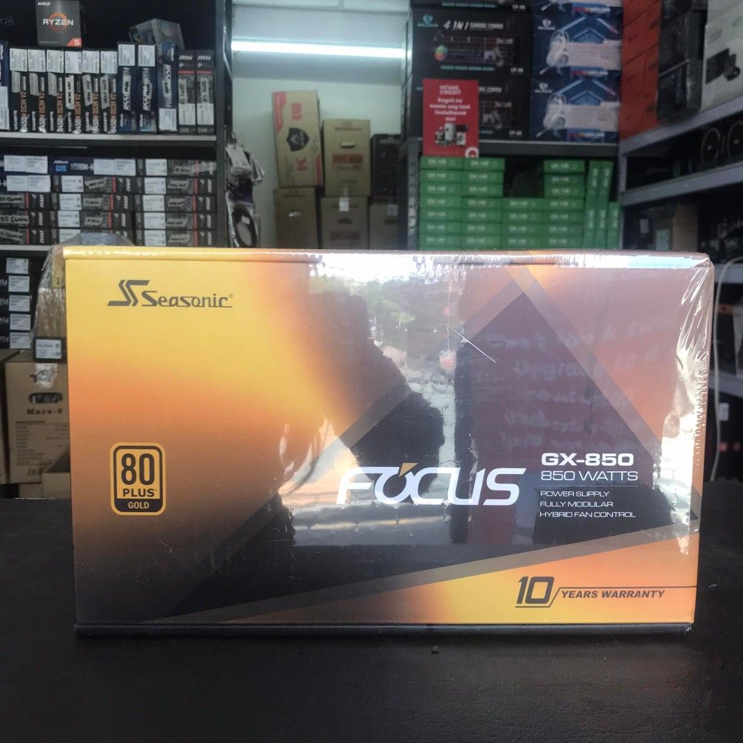 PSU: SEASONIC FOCUS 850W 80+ GOLD, Computers & Tech, Parts ...