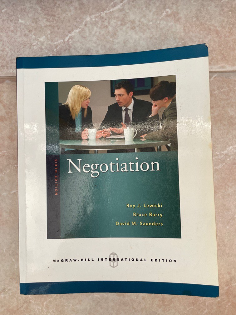 Psychology: Negotiation by McGraw Hill International, Hobbies & Toys, Books & Magazines ...