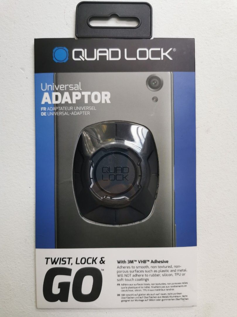 Quad Lock universal adapter, Mobile Phones & Gadgets, Mobile & Gadget ...