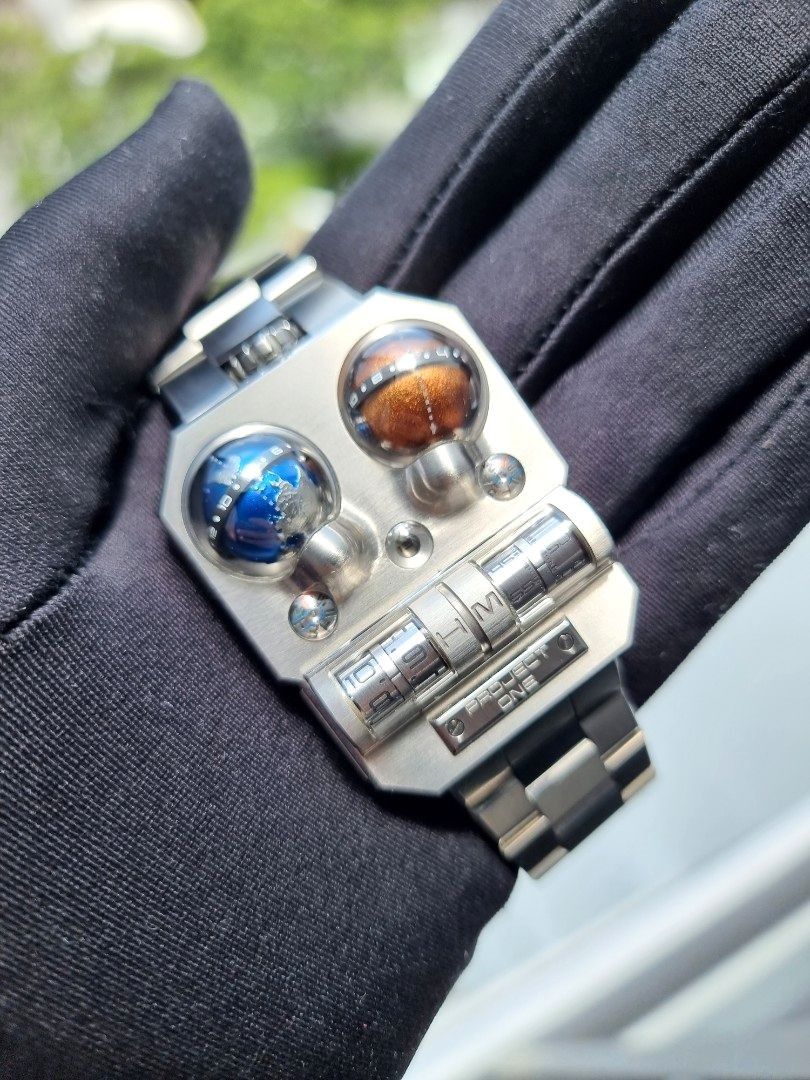 [RARE!] BEHRENS PROJECT ONE MARS & EARTH DUAL TIME B025 B25 25 CHINESE ...