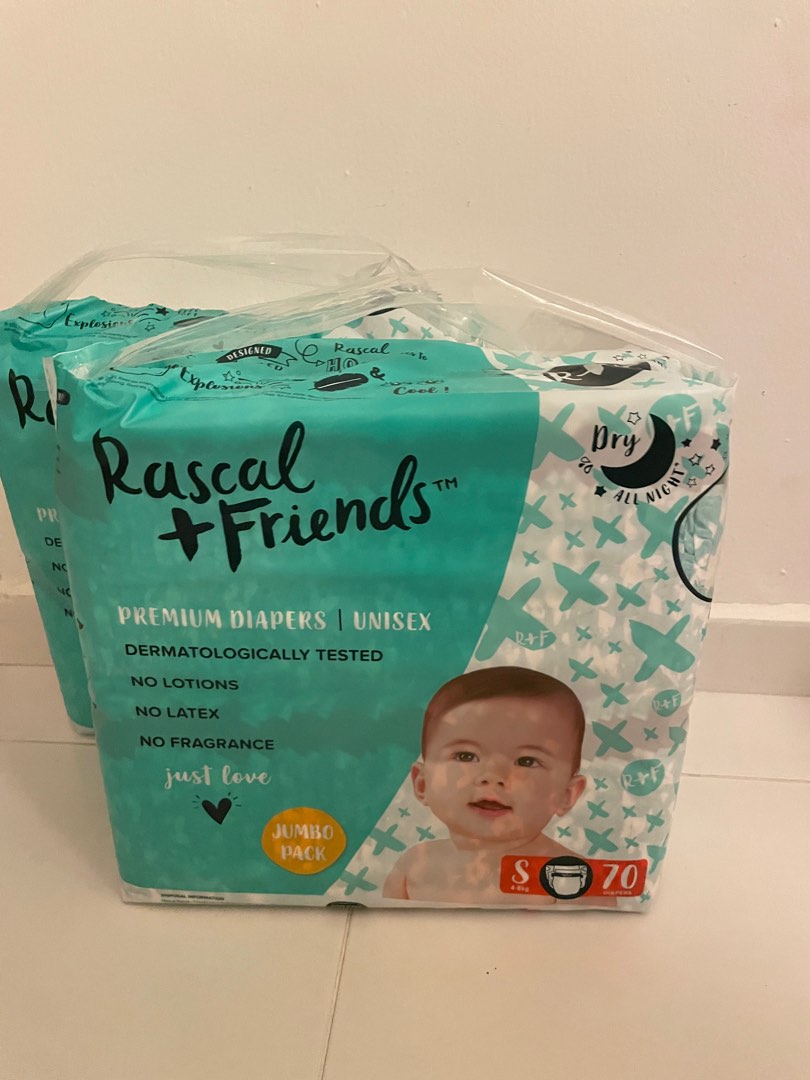 Rascal diaper s size, Babies & Kids, Bathing & Changing, Diapers & Baby ...