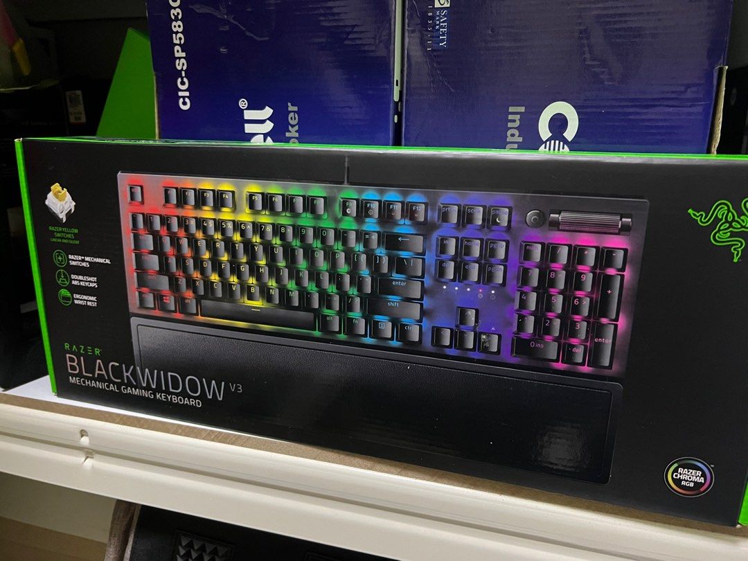 RAZER Blackwidow v3 Mech Keyboard, Computers & Tech, Parts ...