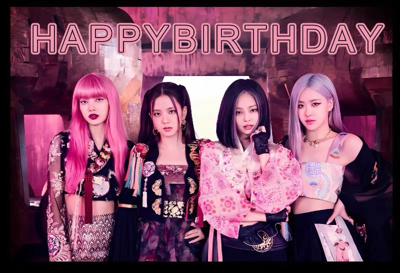 [Ready Stock] New Arrival ~Korean K-POP BlackPink (Design 2) Happy ...