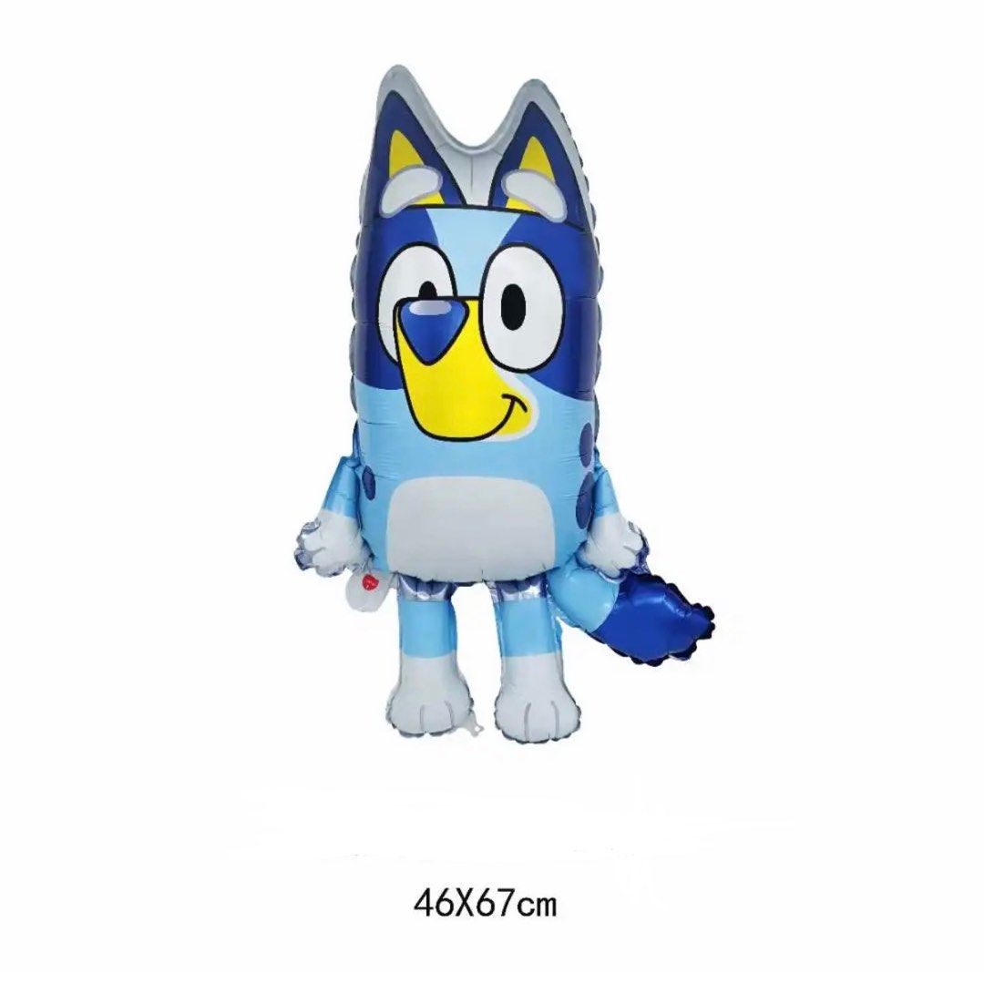 [Pre-Order] 5pc Bluey Foil Balloons Set, Hobbies & Toys, Stationery ...