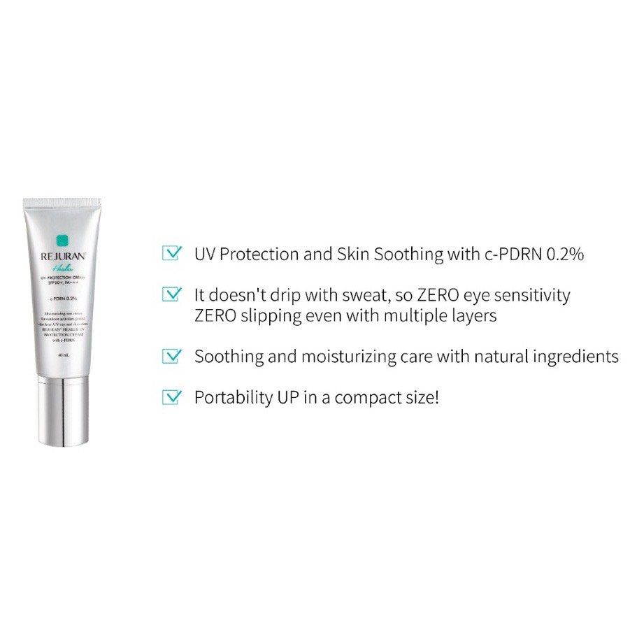 Rejuran Sunscreen SPF 50+ PA+++ 40ml, Beauty & Personal Care, Face ...