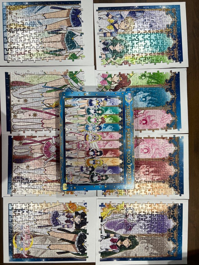 Sailor Moon Artbox Jigsaw Puzzle 1000 Pieces, Hobbies & Toys, Toys ...