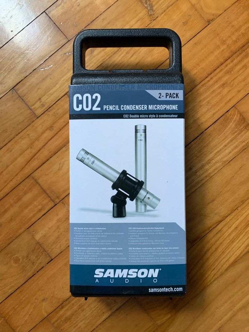 Samson C02 pencil condenser microphone (pair), Audio, Microphones on ...