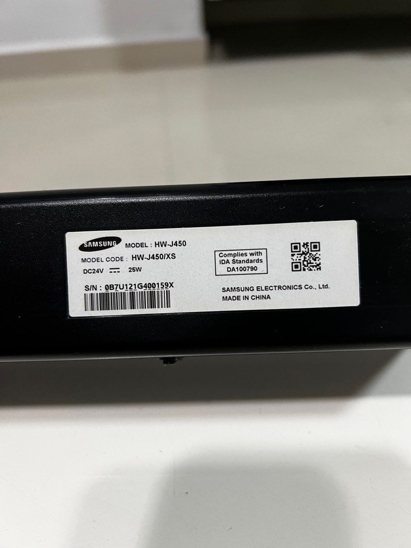 Samsung HW- J450 Soundbar with Subwoofer, Audio, Soundbars, Speakers & Amplifiers on Carousell