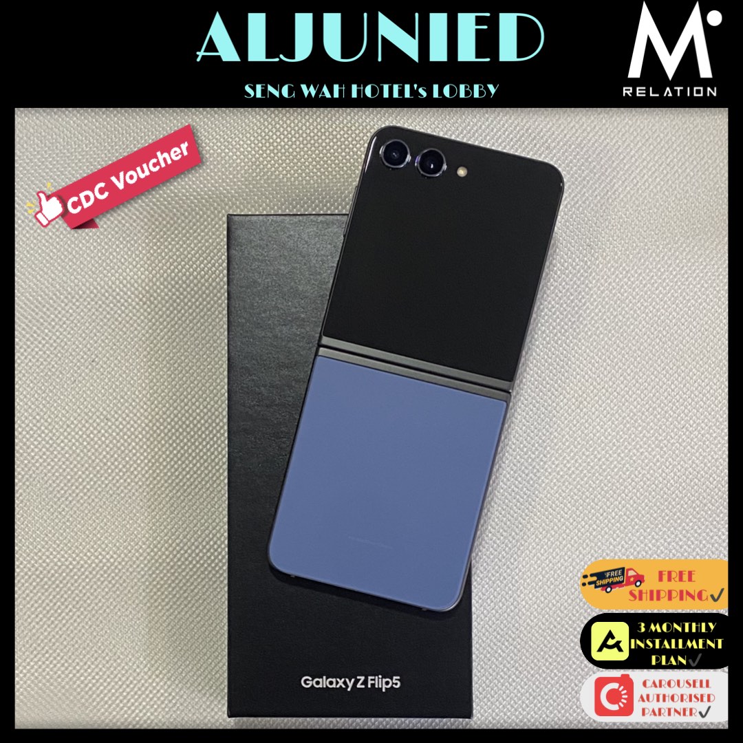 Samsung Z Flip 5 (Warranty 3rd Aug 2024) Blue 512 GB, Mobile Phones ...