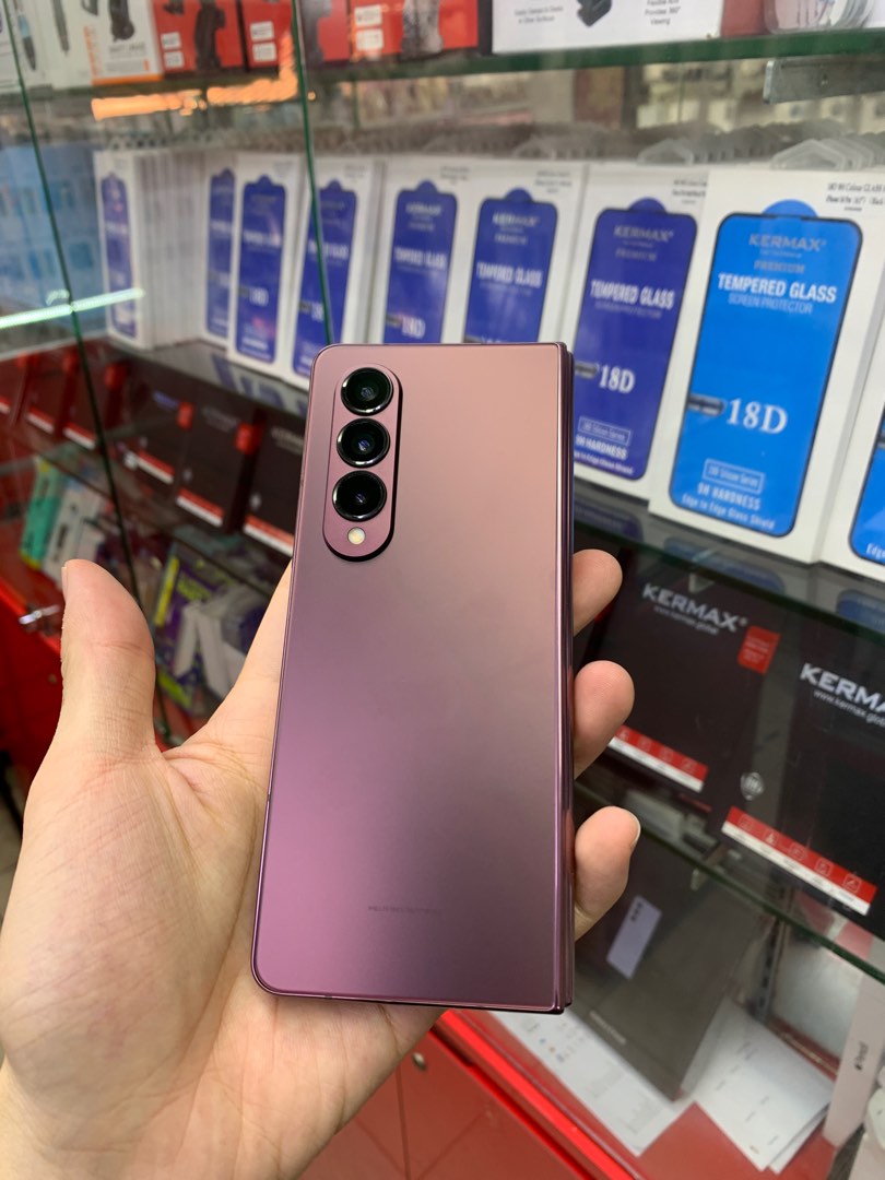 Samsung Z Fold 4 256Gb Burgundy, Mobile Phones & Gadgets, Mobile Phones ...