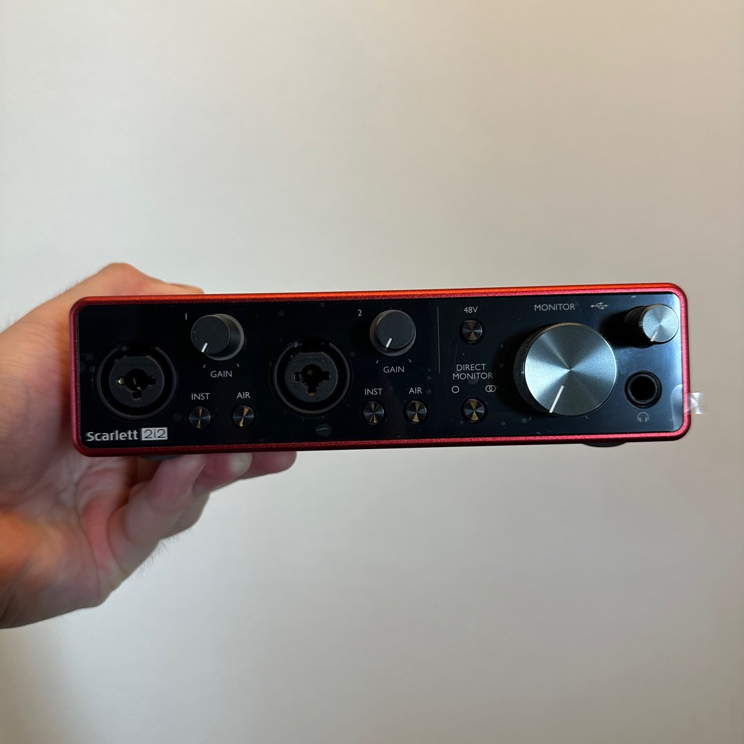 Scarlett 2i2 Third Generation USB Audio Interface (Mint Condition ...