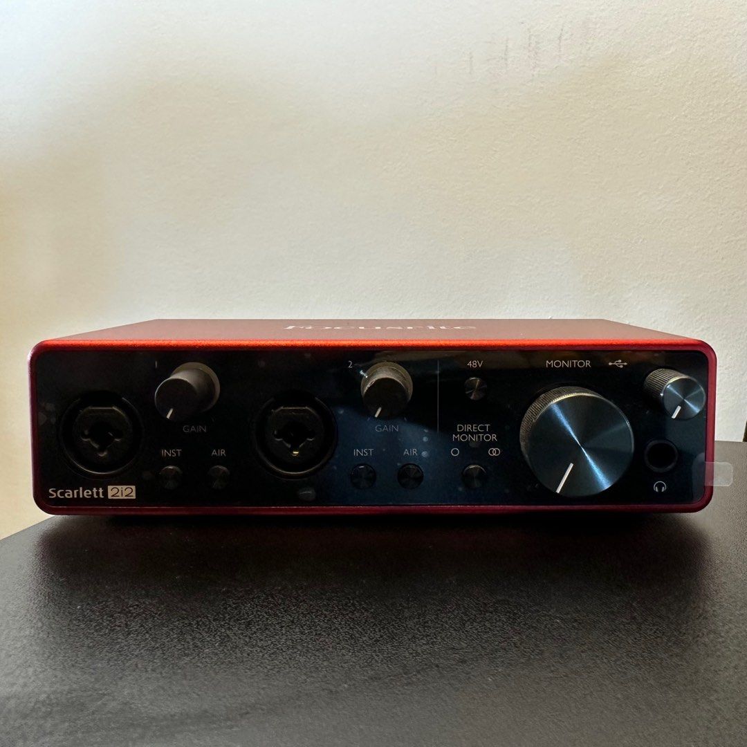 Scarlett 2i2 Third Generation USB Audio Interface (Mint Condition ...