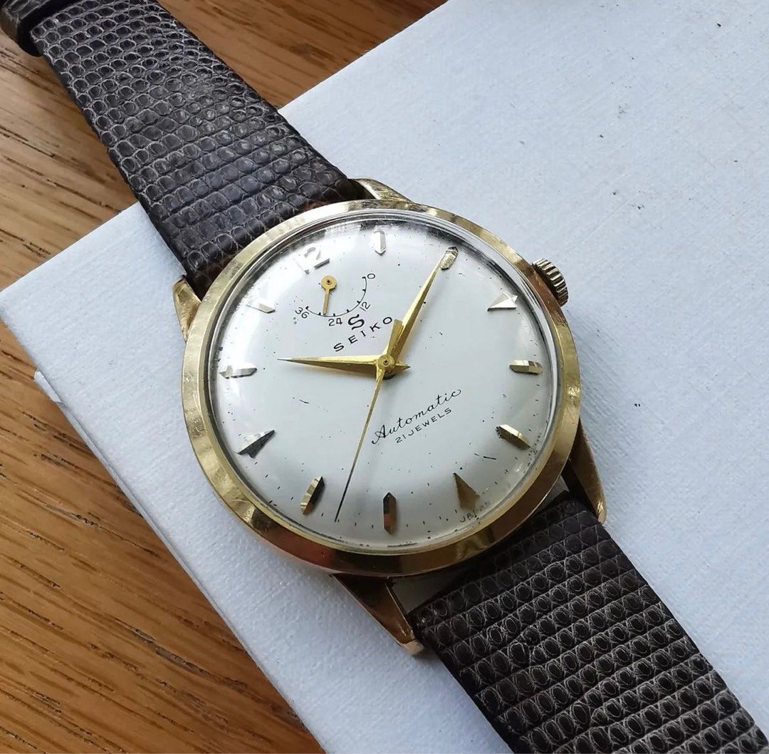 Seiko Automatic with Power Reserve indicator, 1950s, Luxury, Watches on ...