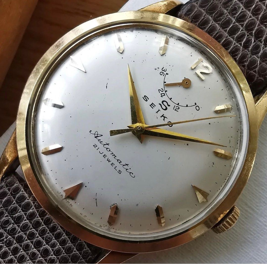 Seiko Automatic with Power Reserve indicator, 1950s, Luxury, Watches on ...
