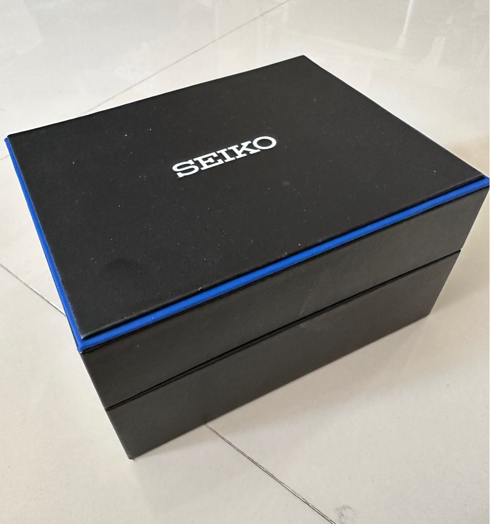 Seiko box, Luxury, Watches on Carousell