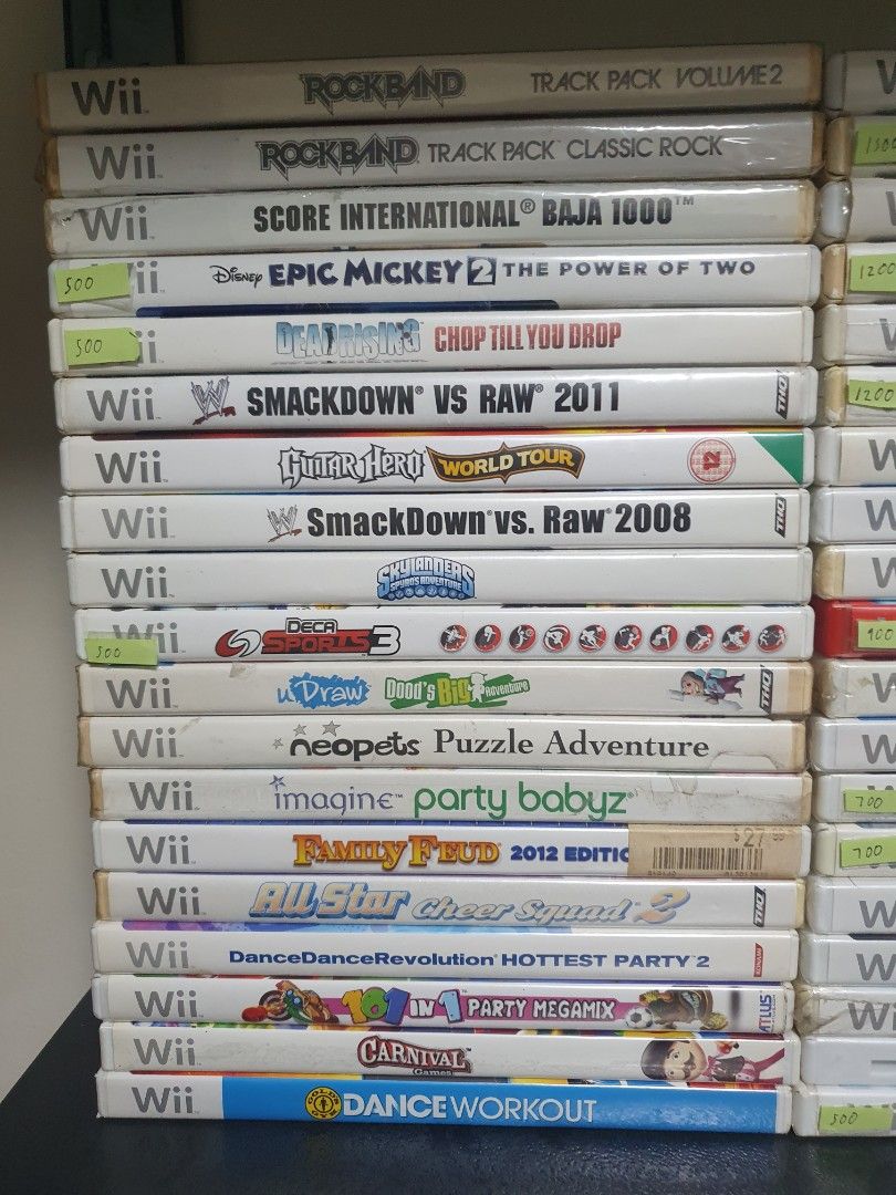 Selling Nintendo Wii Games Set 1 (Nintendo Wii / Wii U), Video Gaming ...
