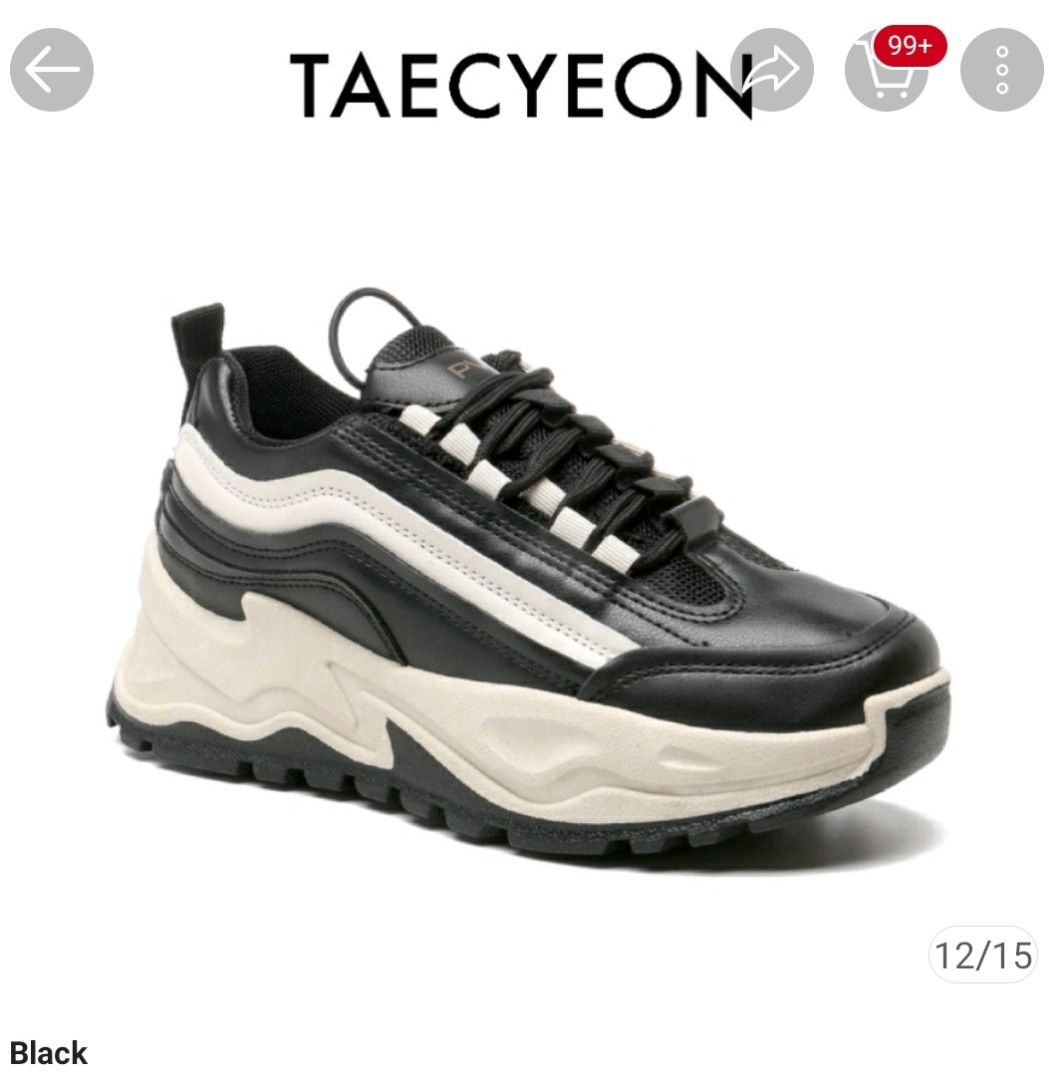 Sepatu PVN Taecyeon / Sepatu PVN / PVN / Sneakers / Sepatu Hitam Putih ...