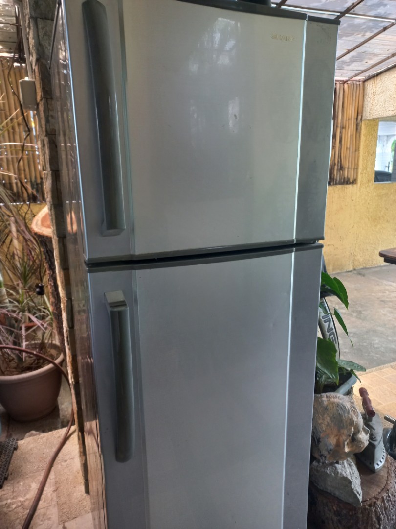 Sharp 2 Door Refrigerator and Freezer, TV & Home Appliances, Kitchen ...