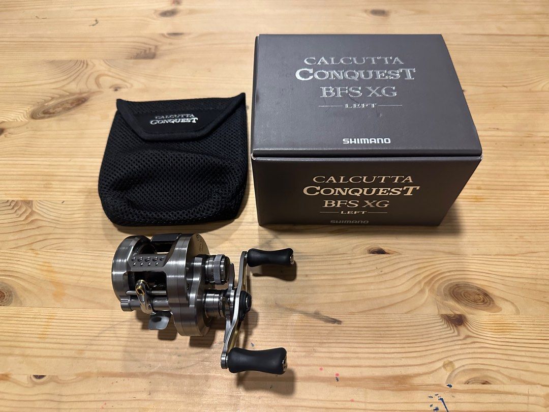 Shimano Conquest BFS 2023 Left, Sports Equipment, Fishing on Carousell