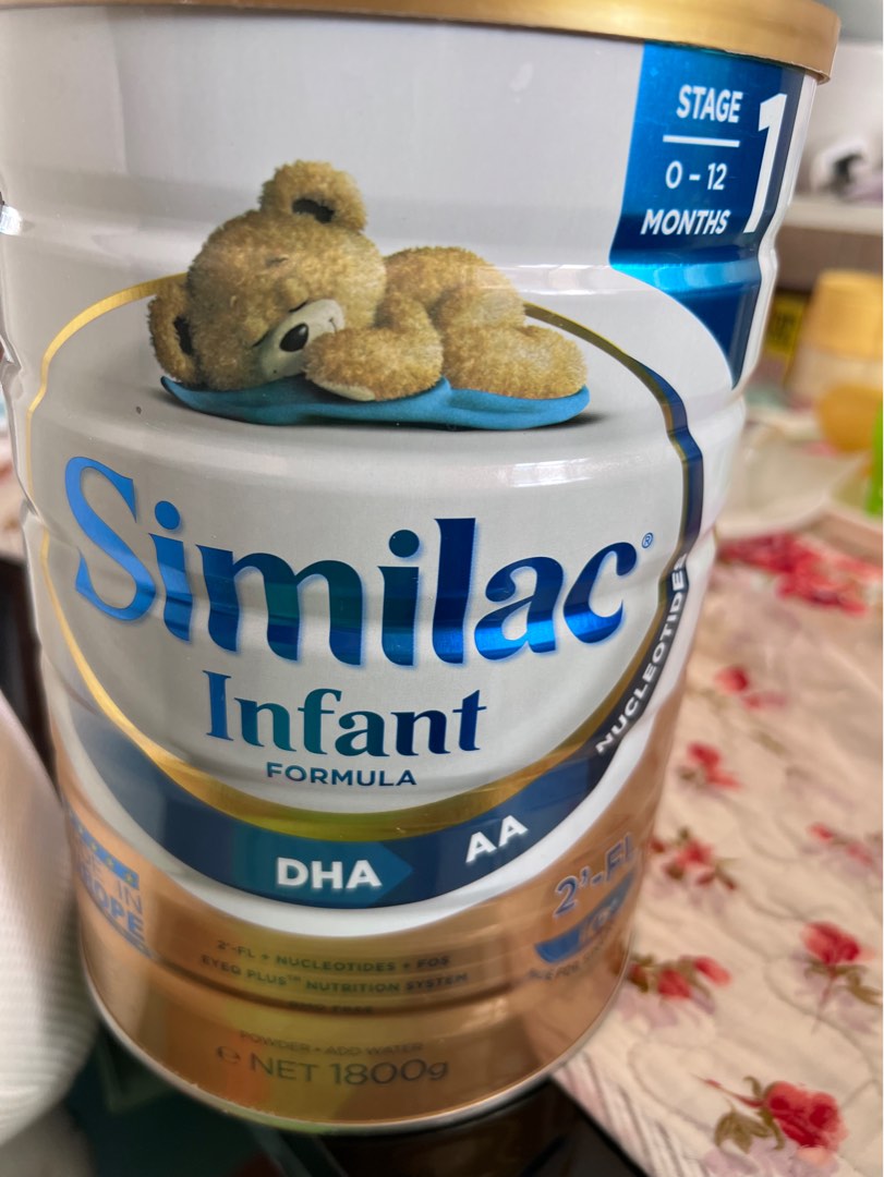 Similac infant formula DHa AA Nucleotides, Babies & Kids, Nursing ...