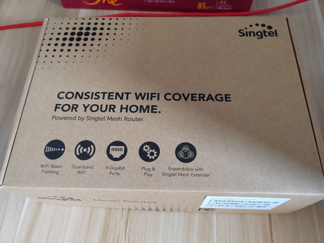 Singtel Mesh Router brand new, Computers & Tech, Parts & Accessories ...