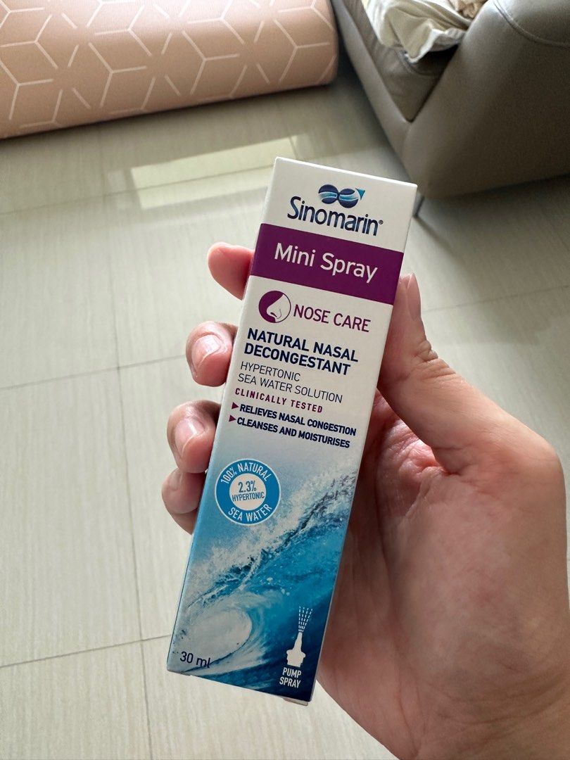 Sinomarin Mini Spray 30ml Baby, Health & Nutrition, Medical Supplies ...