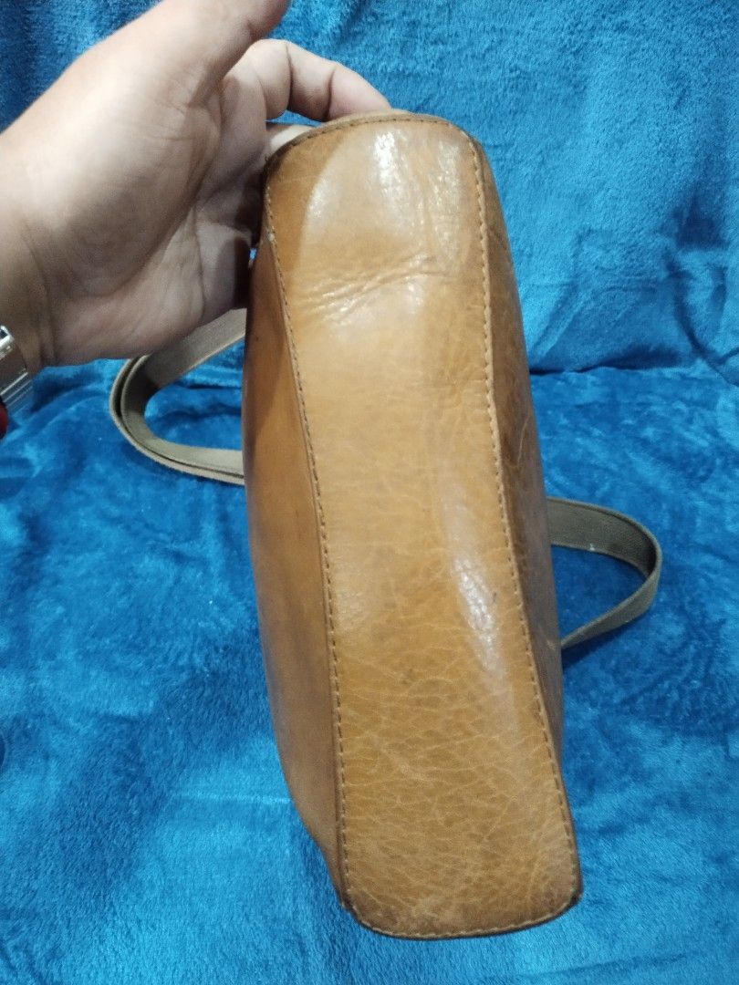 SKAP VINTAGE GENUINE LEATHER W/ CODE SLING BAG FOR MEN, Men's Fashion ...