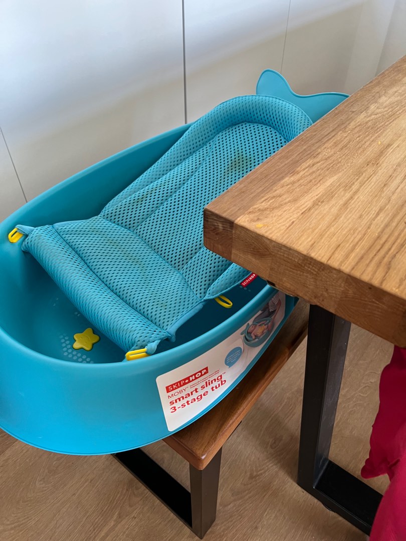 skip*hop Smart sling 3-stage baby tub, Babies & Kids, Bathing ...