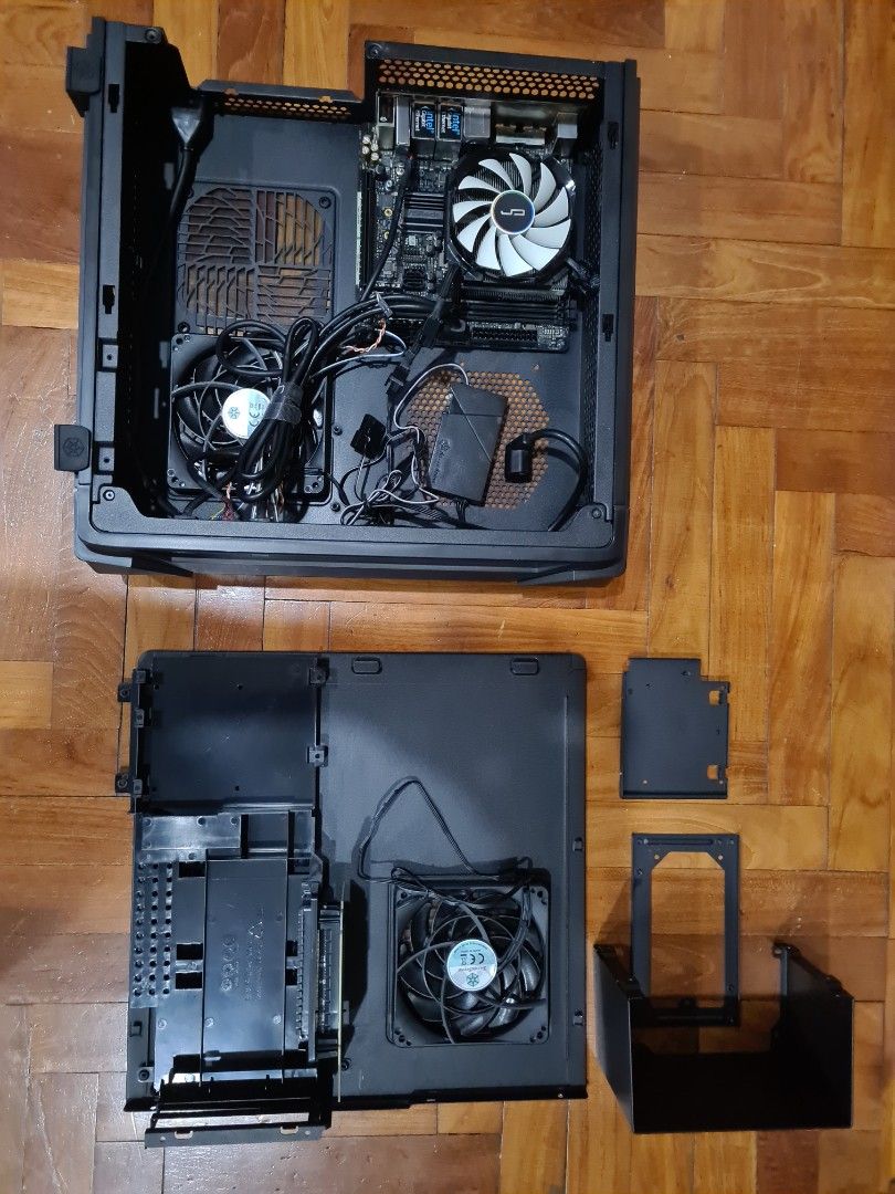 Small form factor SFF SFX Console ITX Case Silverstone RVZ03, Computers ...