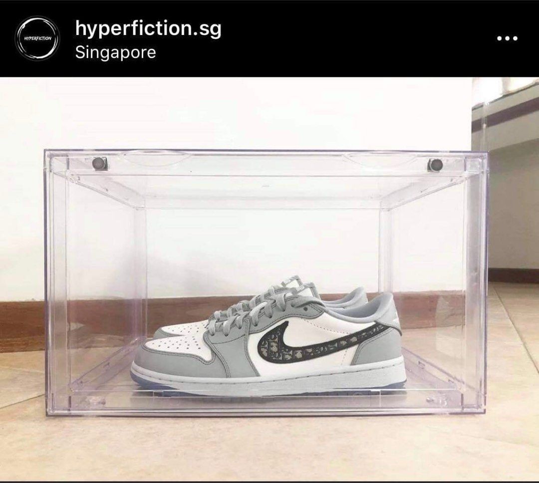 Sneaker Case Clear, Men's Fashion, Footwear, Sneakers on Carousell