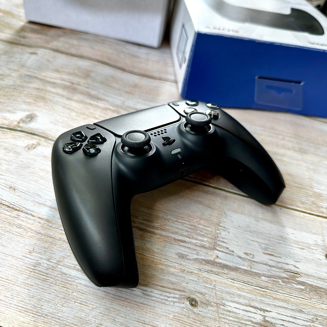 SONY PS5 DualSense Wireless Controller (Midnight Black), Video Gaming ...