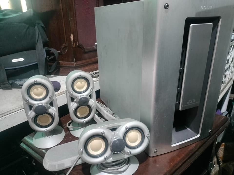 Sony- SA-WMS7 Active subwoofer Home theatre 140Watts, Audio, Soundbars ...