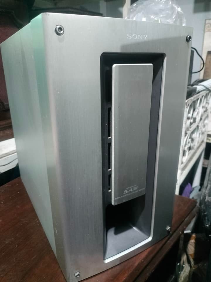 Sony- SA-WMS7 Active subwoofer Home theatre 140Watts, Audio, Soundbars ...